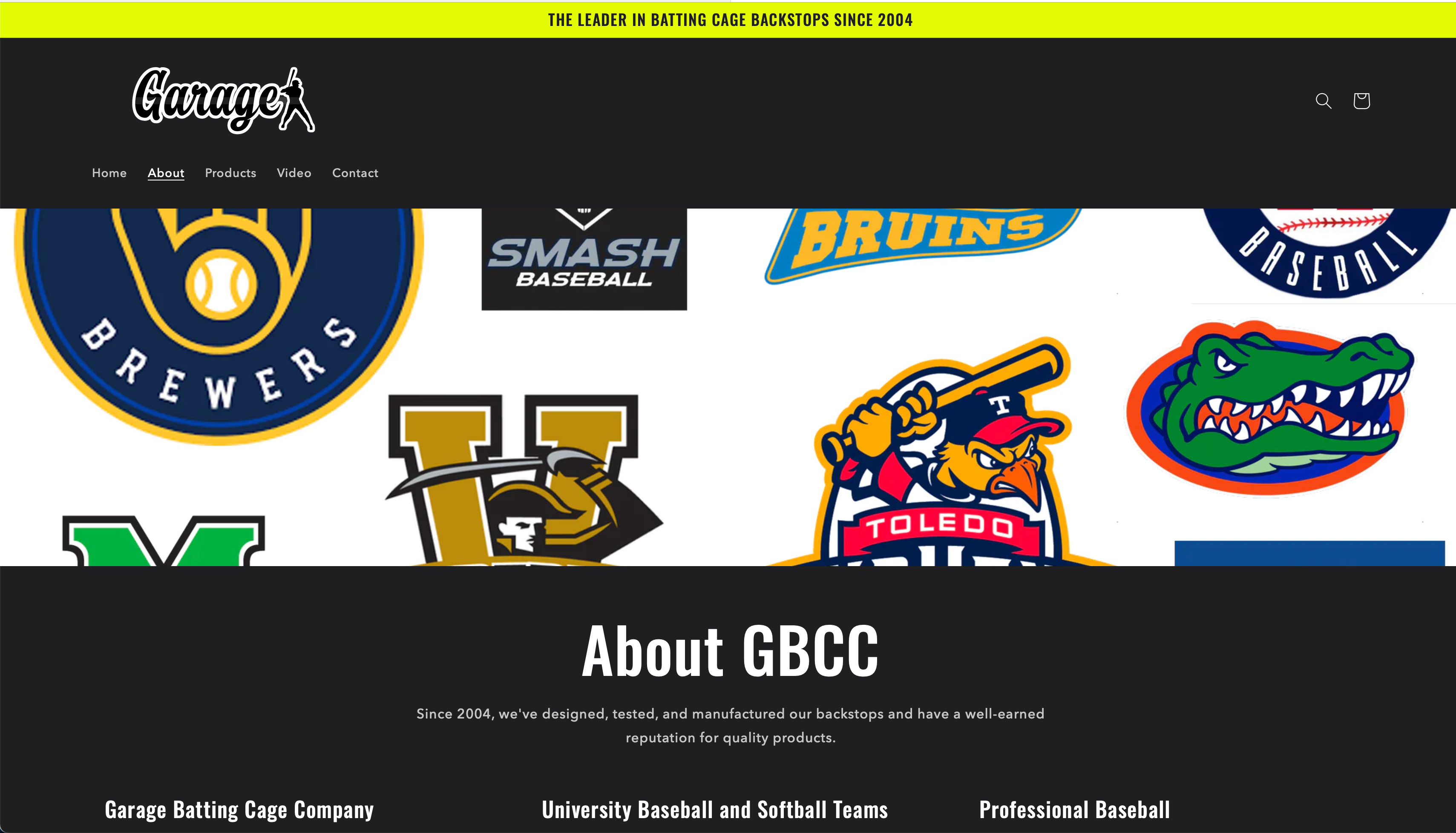 Batting Cage Backstop - GBCC – GBCC Batting Cage Backstops